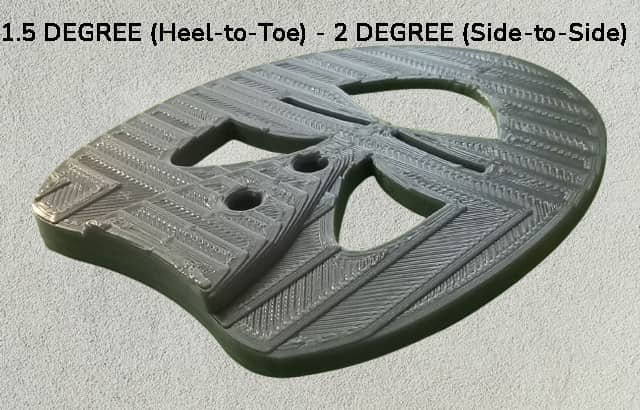 Half Mesh Spiral Wedge Pad - GoodHoof Horse Hoof Pads